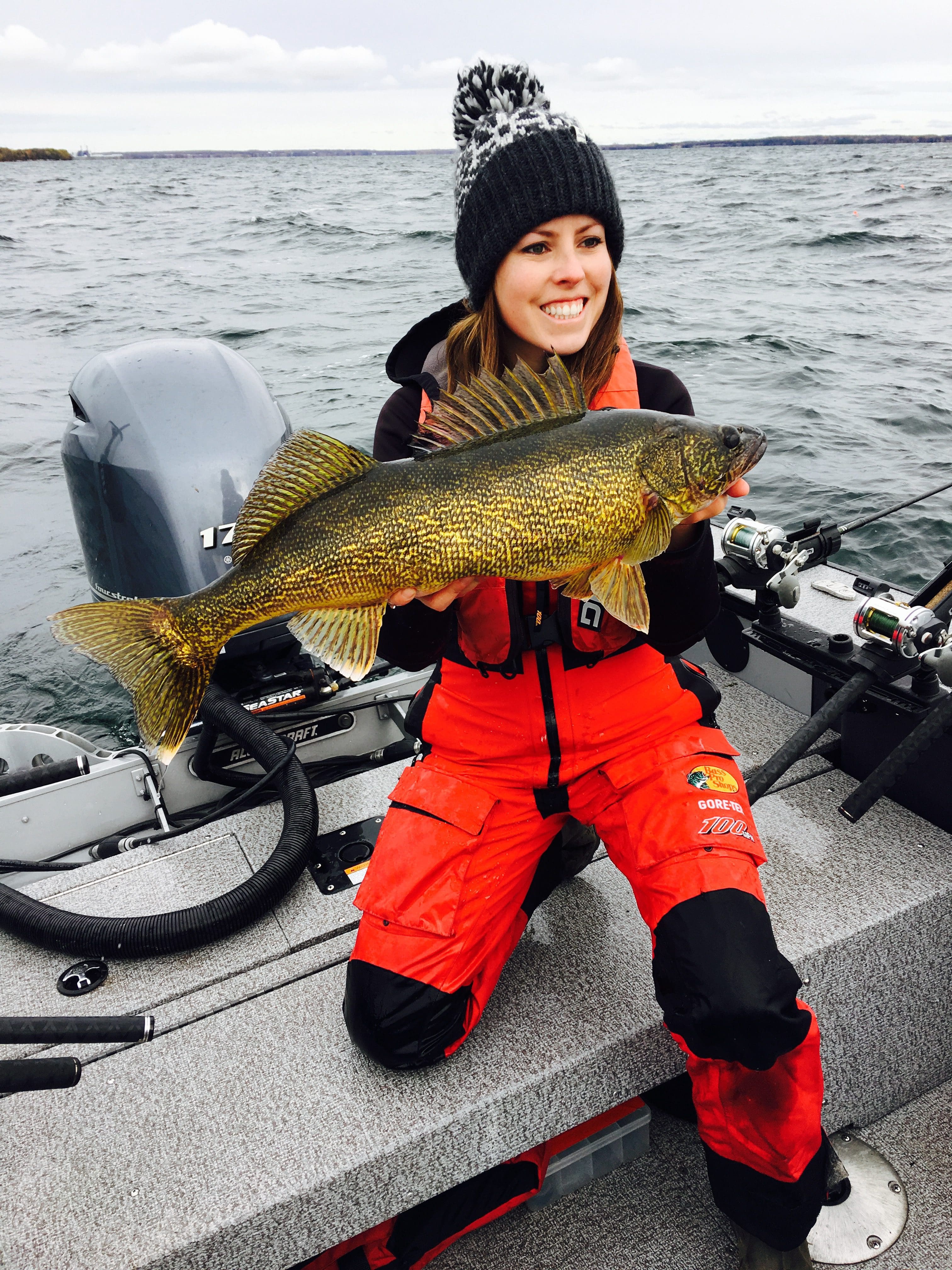 Kicking Off Fall Walleye Season! - Ashley Rae - SheLovesToFish.com
