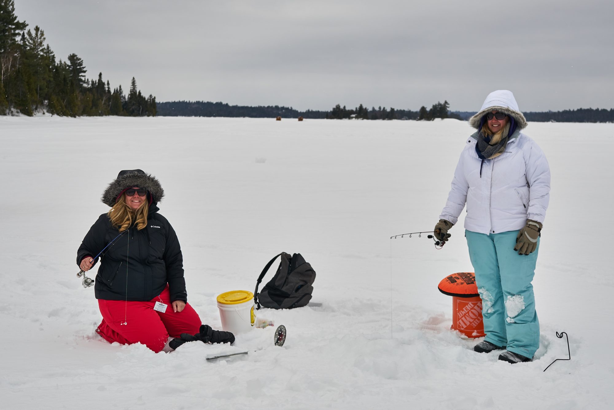 Ladies Ice Fishing Weekend (With Video) - Ashley Rae - SheLovesToFish.com