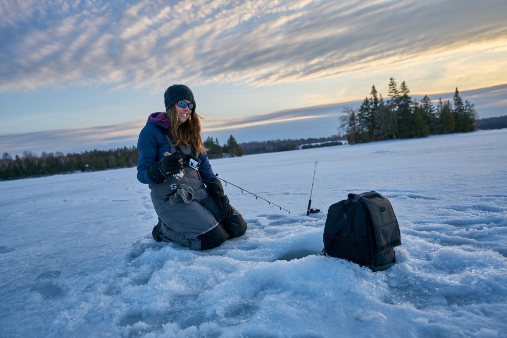 Video: Late Season Panfish Ice Fishing Adventure - SheLovesToFish ...