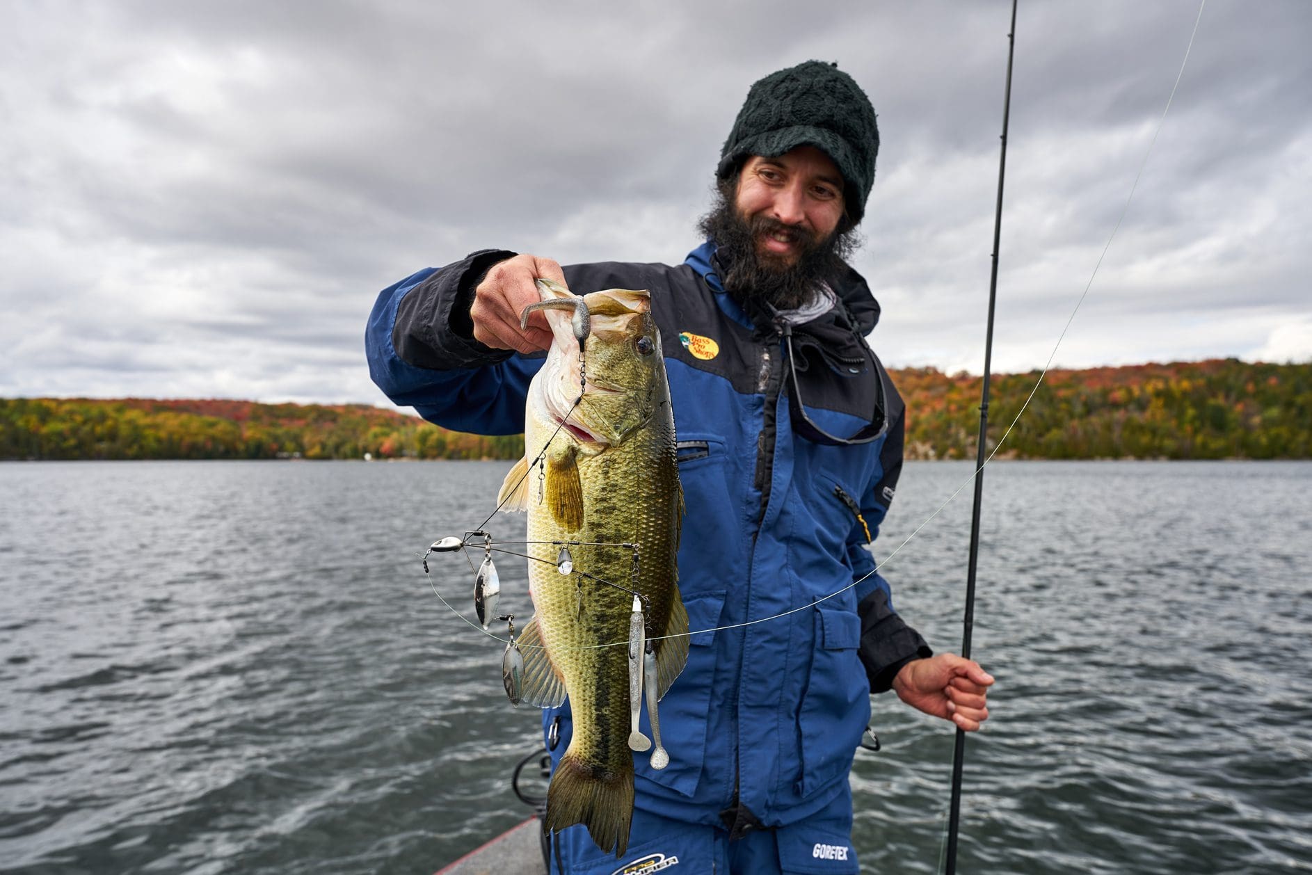 Fall Bass Fishing on Limerick Lake - SheLovesToFish - Ashley Rae